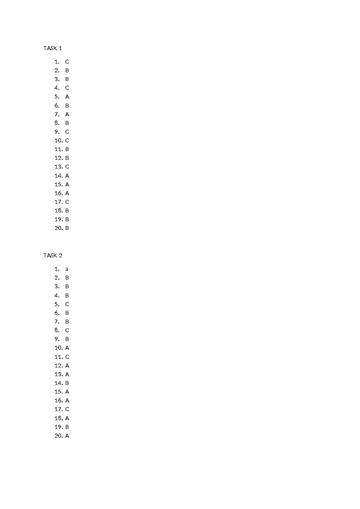 Listening 12 - Diploma in Computer Science - TASK 1 1. C 2. B 3. B 4. C ...