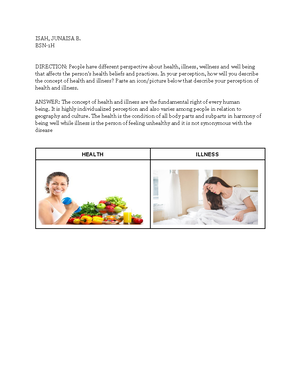 Afamilyhealth Assessmentsample - A FAMILY HEALTH ASSESSMENT PRESENTED ...