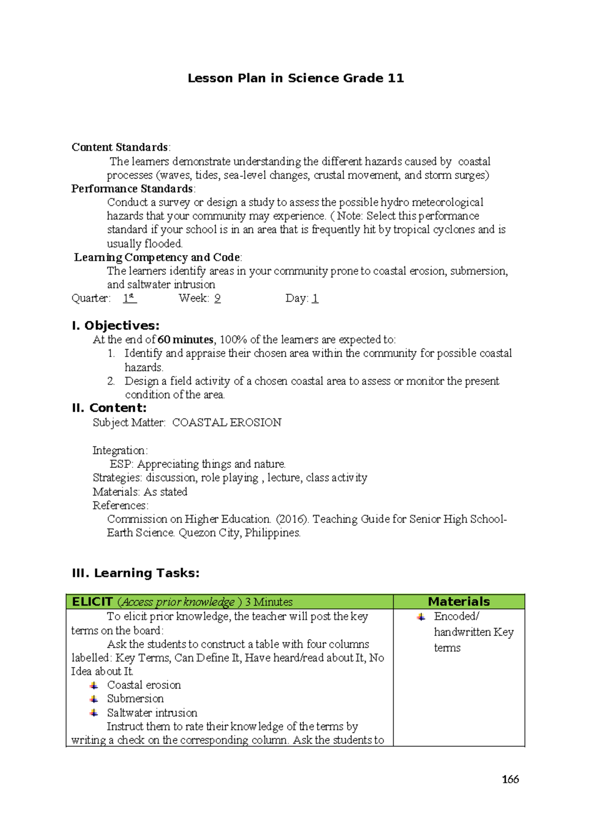 LC 39 - Physical SCience - Lesson Plan in Science Grade 11 ARCHIE L ...