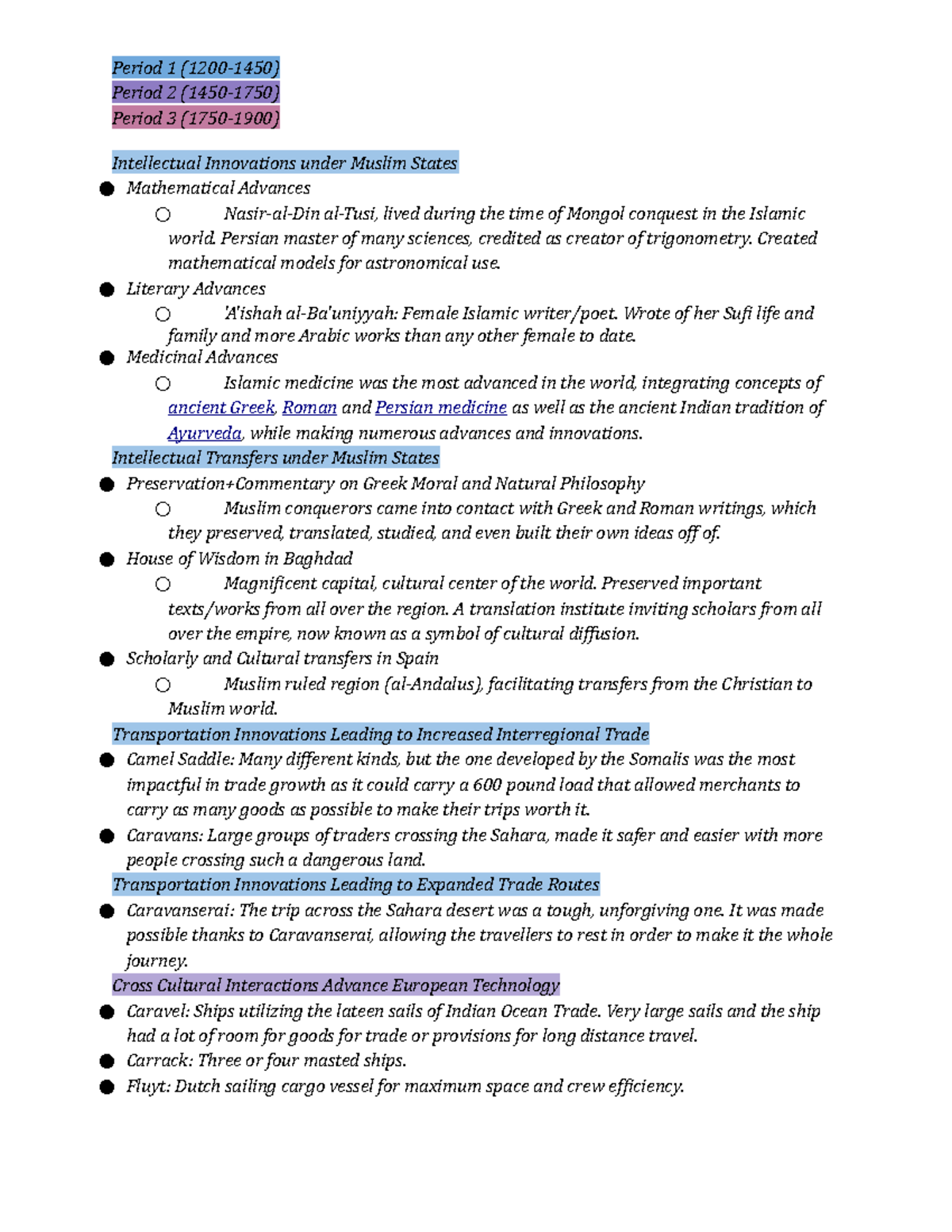 AP World History: Technology and Innovation (Crash Course and Study ...