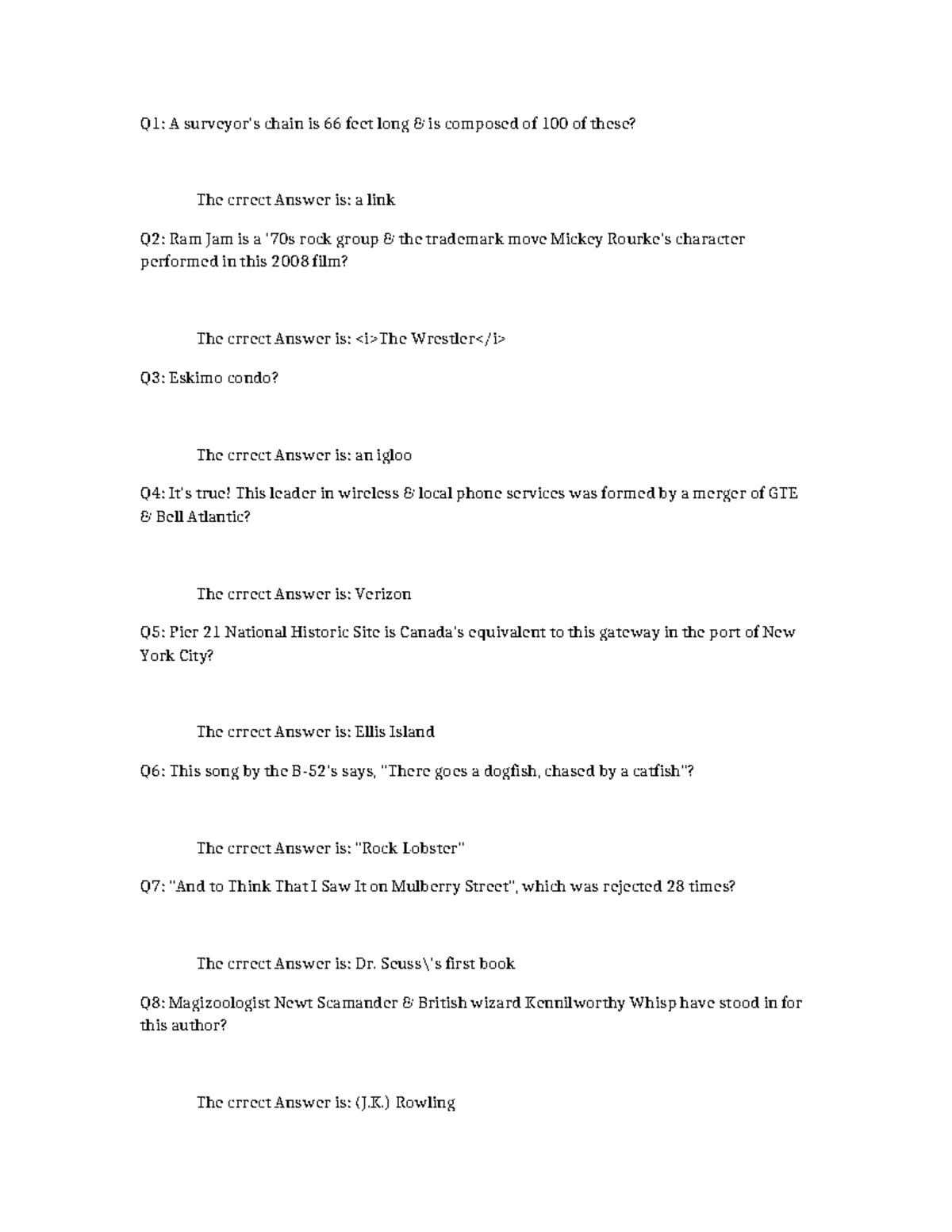 3 Lecture for NRBA - notes - Q1: A surveyor's chain is 66 feet long ...