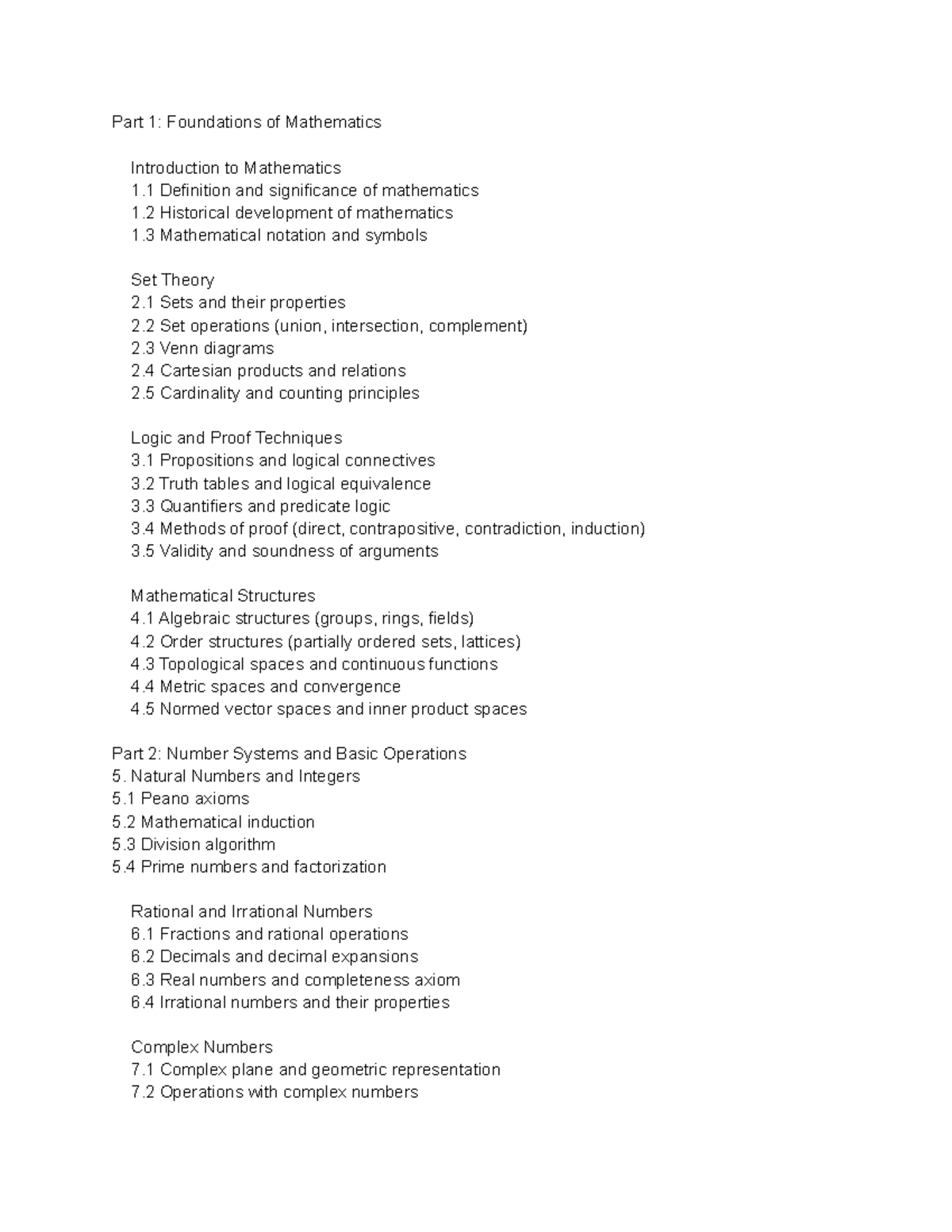 Part 1 Foundations Of Mathematics Part 1 Foundations Of Mathematics Part 1 Foundations Of Mathematics Part 1 Foundations Of Mathematics