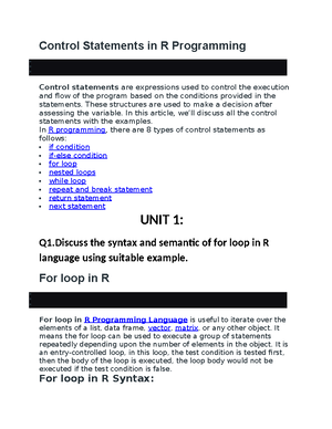 Unit 1 CN - Computer Network UNIT 1 For BCA - Bachelor of computer ...