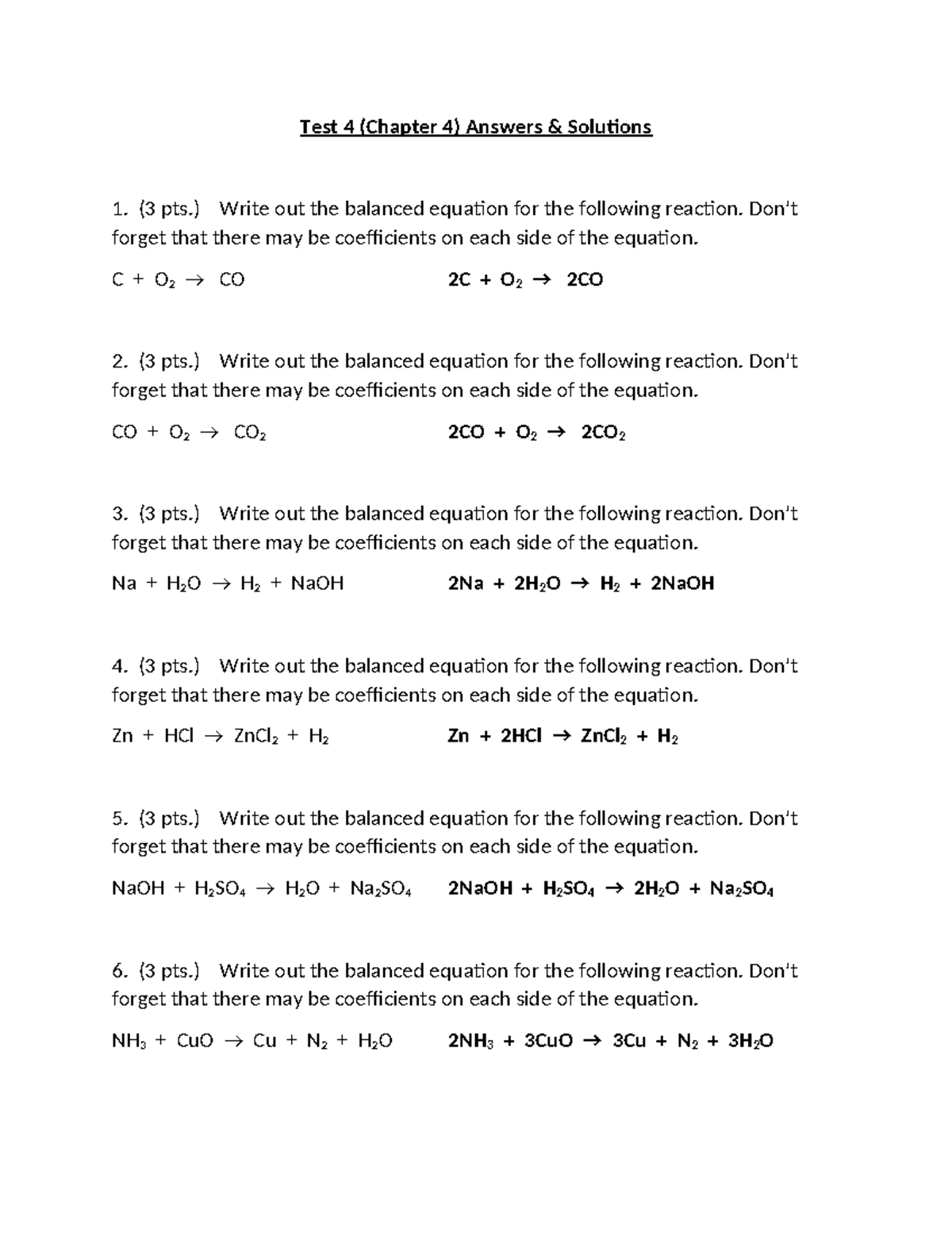 CHM 110 Test 4 (Chapter 4) Answers and Solutions 7.29.40 AM - Test 4 ...