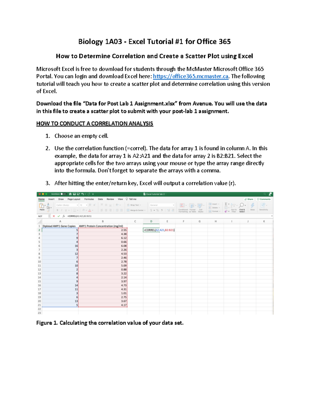 Excel Tutorial 1 - You can login and download Excel here: office365 ...