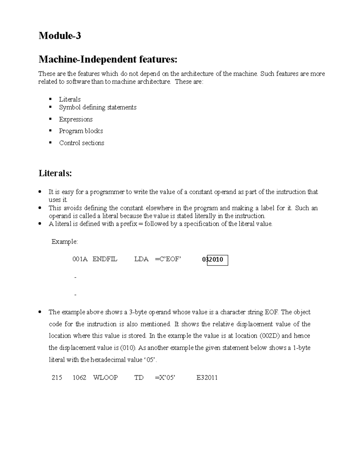 SS module 3deals with hand assembly of SIC - 032010 Module- Machine ...