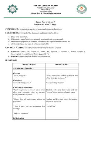 LP Grade-7 Asexual reproduction in plan finnat - Lesson Plan in Grade 7 ...