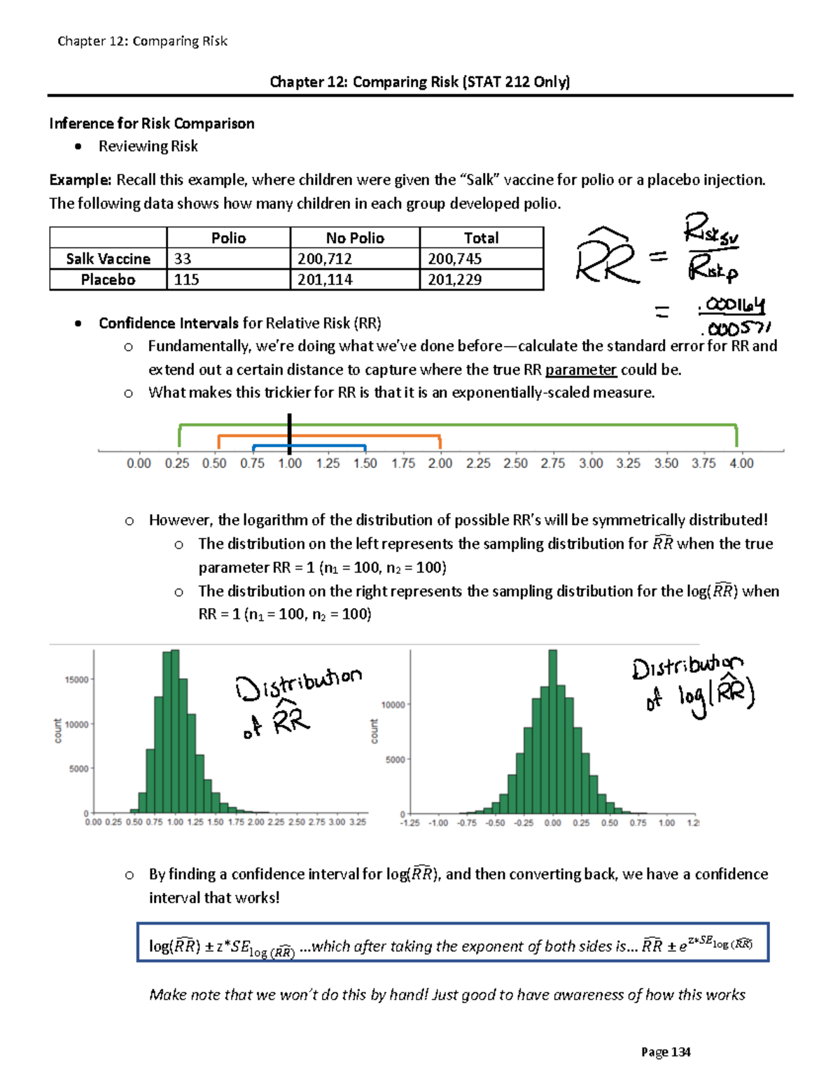 Chapter 12 measuring and comparing risk notes outline - Chapter 12 ...