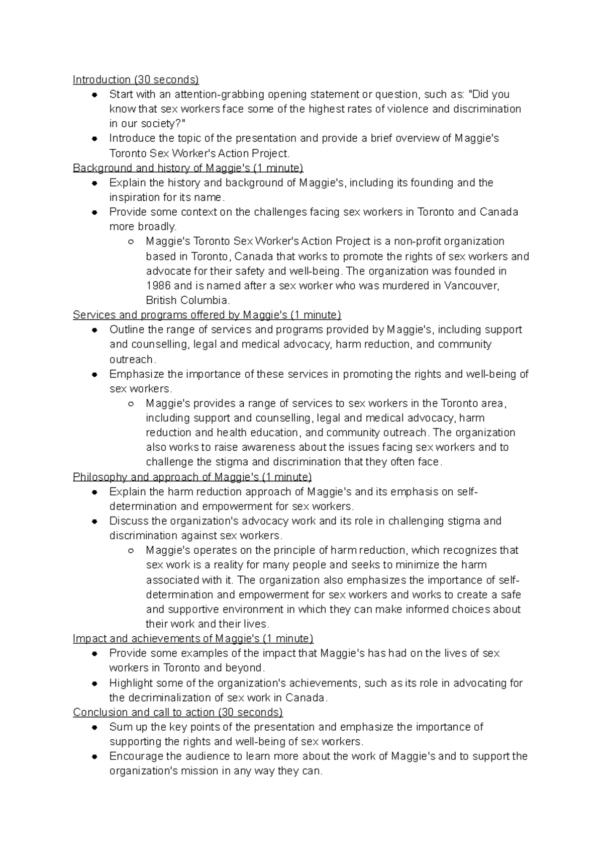 CSE270 tutorial presentation outline - Introduction (30 seconds) Start with an attention ...