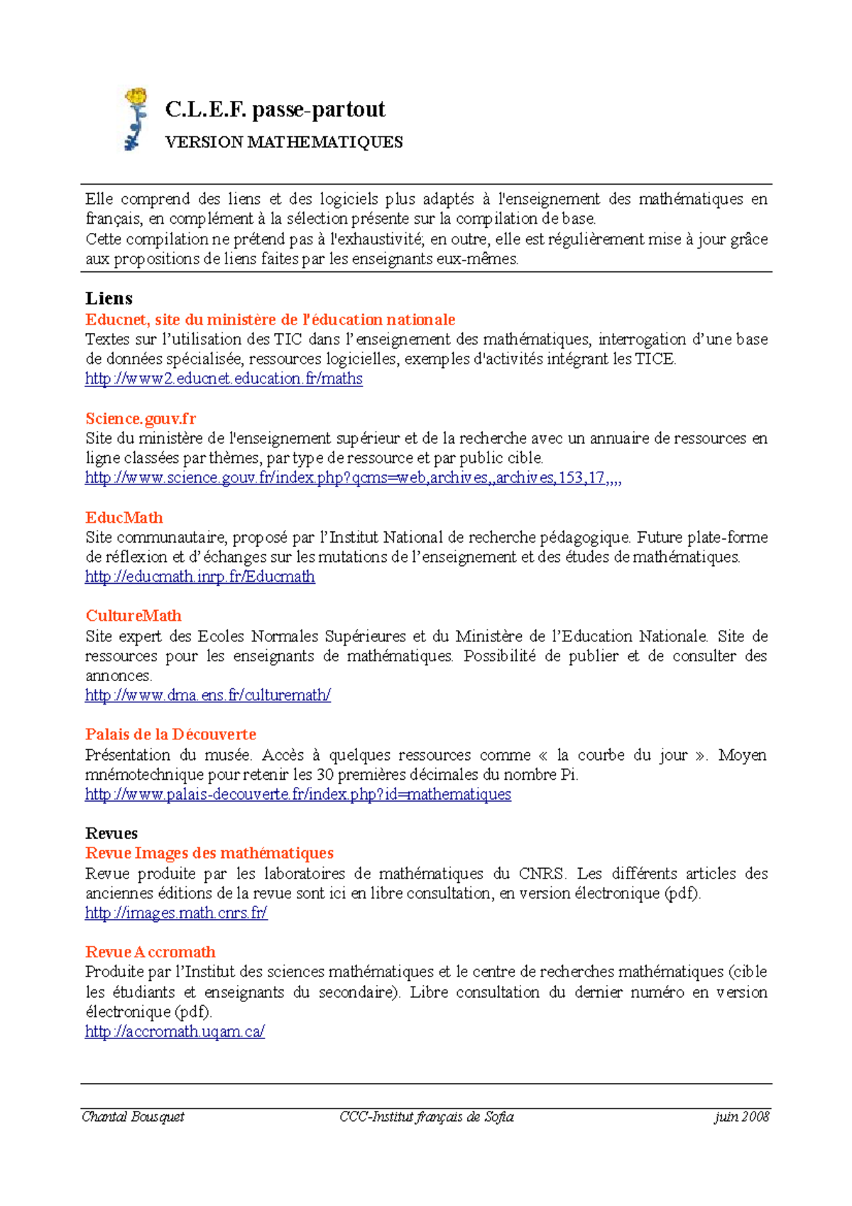 82888194-Version-Math - C.L.E. passe-partout VERSION MATHEMATIQUES Elle ...