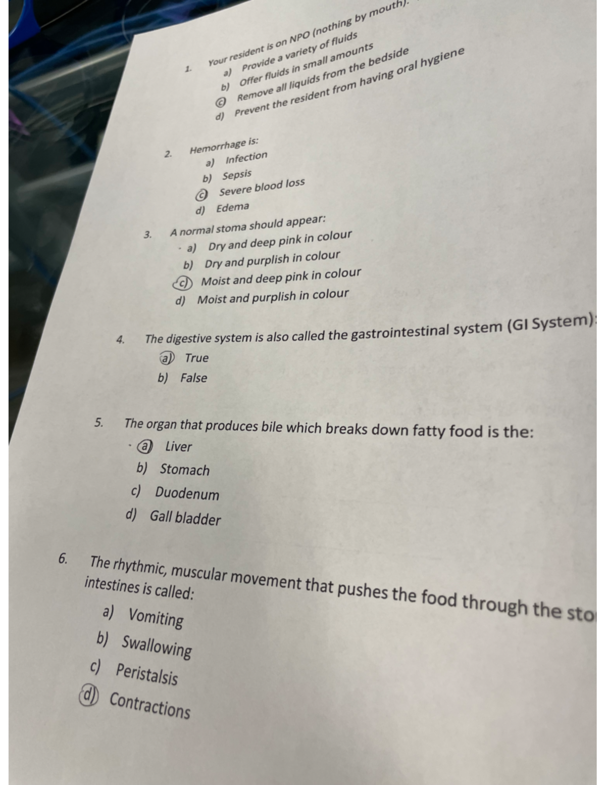 IMG-92 - Health Conditions Exam with CORRECTED Answers. - NURS20009 ...