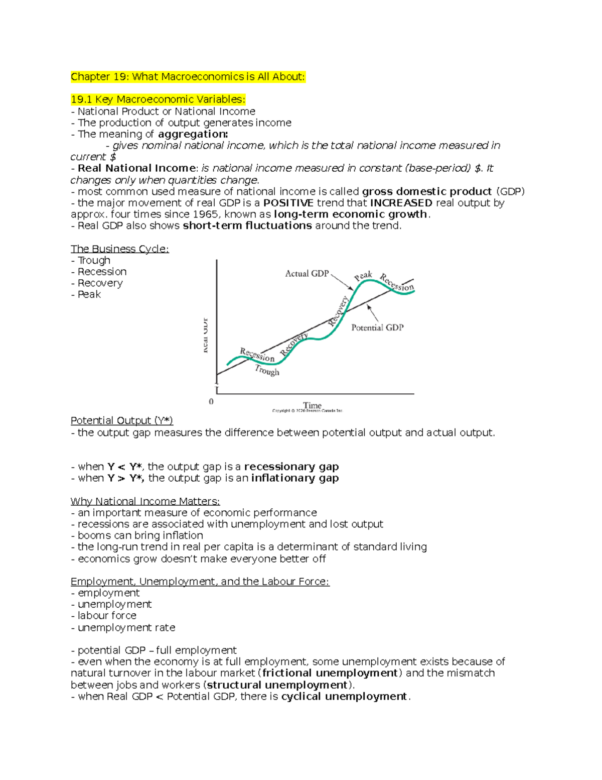 Economics final notes - Hope this helps with ur midterm