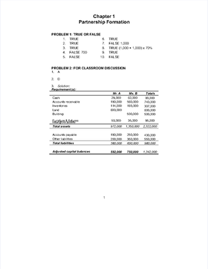 Partnership Dissolution in Advance Accounting - Major considerations in accounting for ...