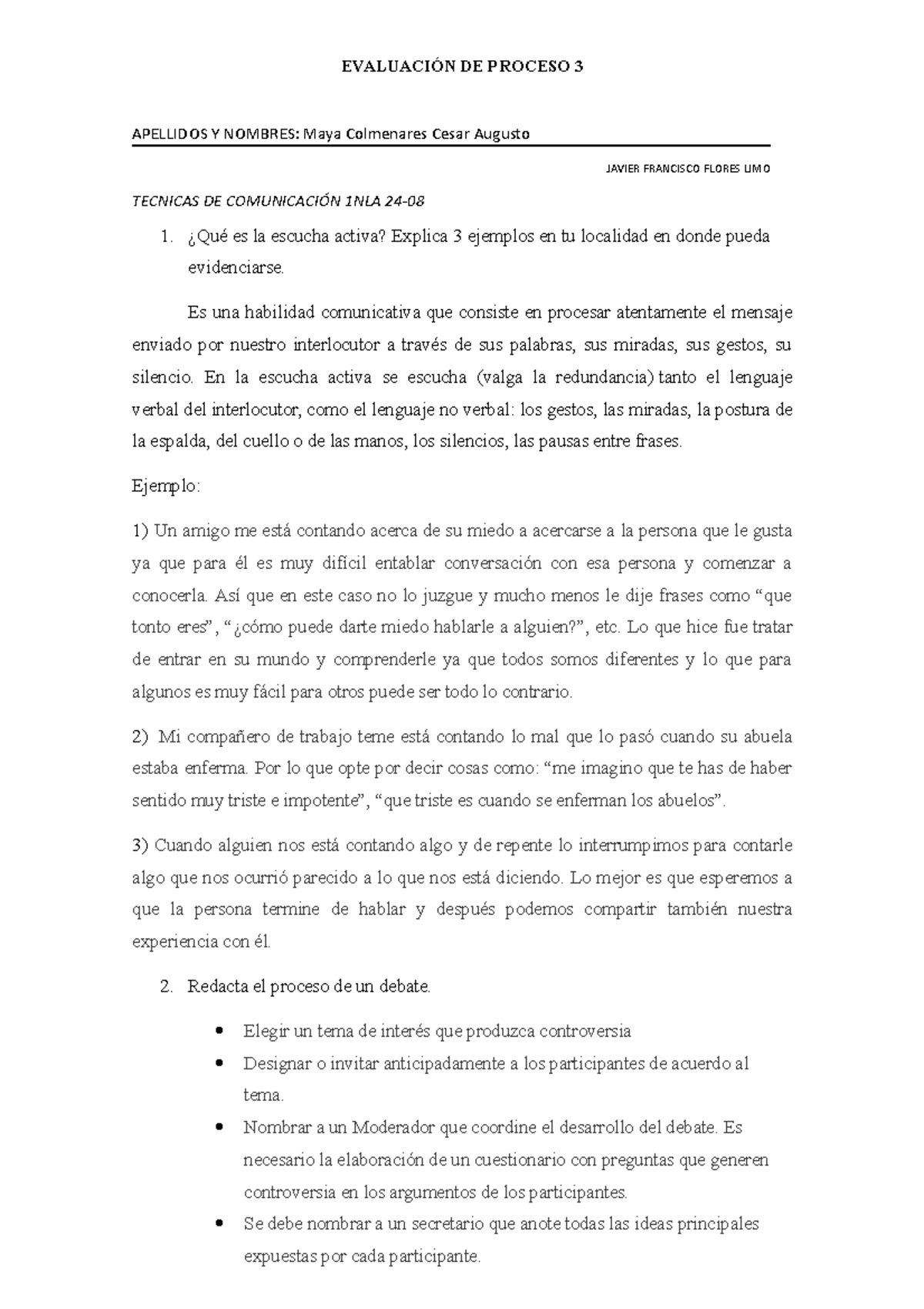 Evaluacion Cesar - Discurso niña - adasdsad - dsadasdasd asd -sadasdasd ...