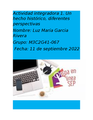 Proyecto integrador modulo 3 - Proyecto integrador. Una visión más completa de la realidad ...