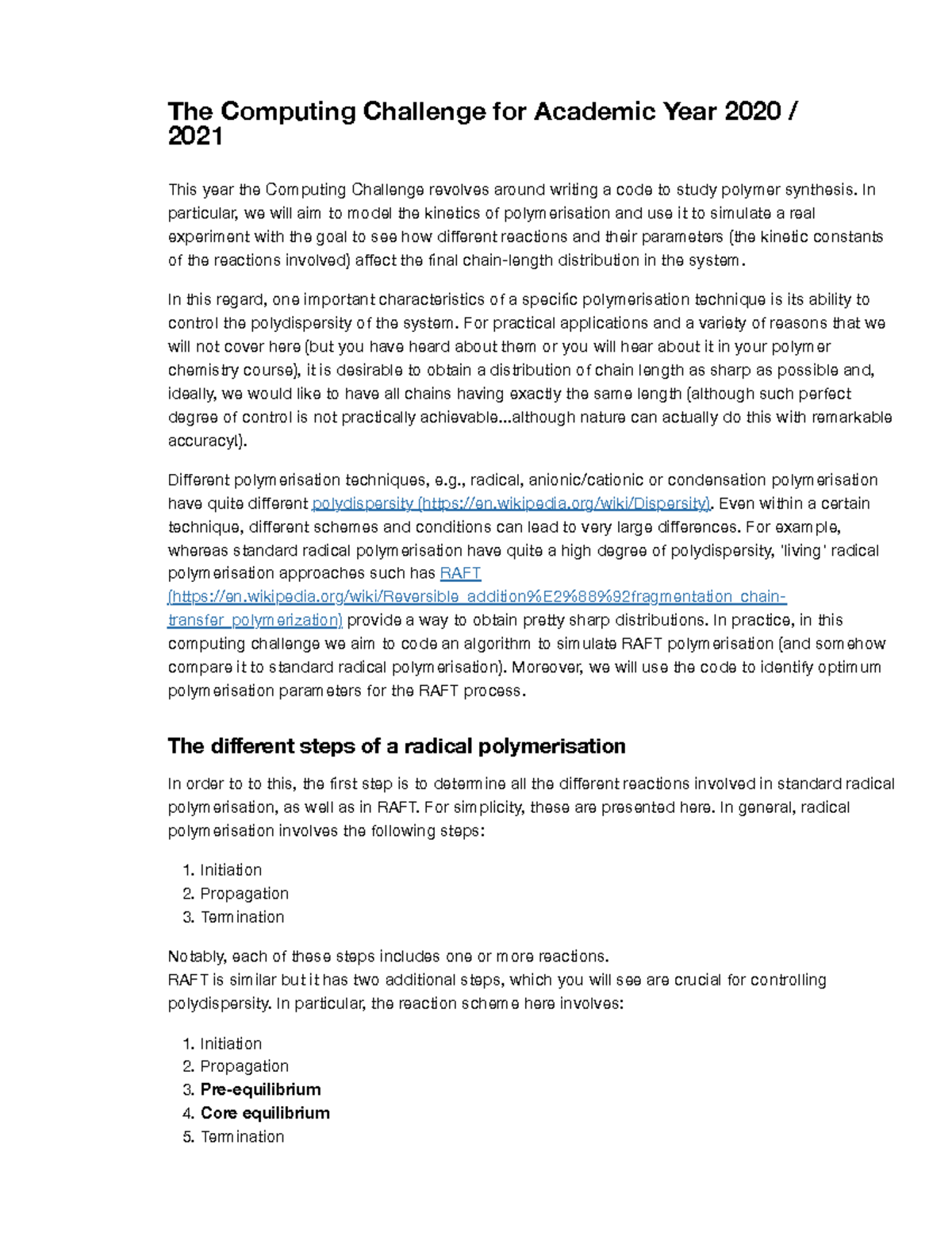 Computing Challenge 2020-2021 - The Computing Challenge for Academic ...