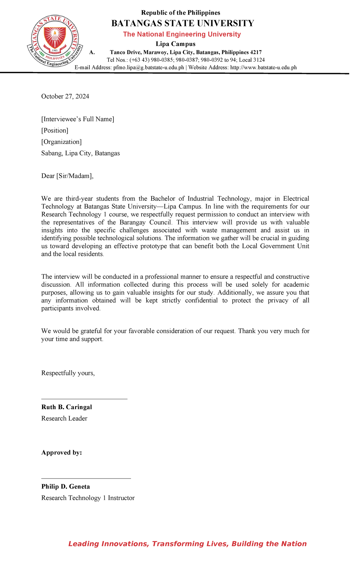 Al - yahoo - Republic of the Philippines BATANGAS STATE UNIVERSITY The ...