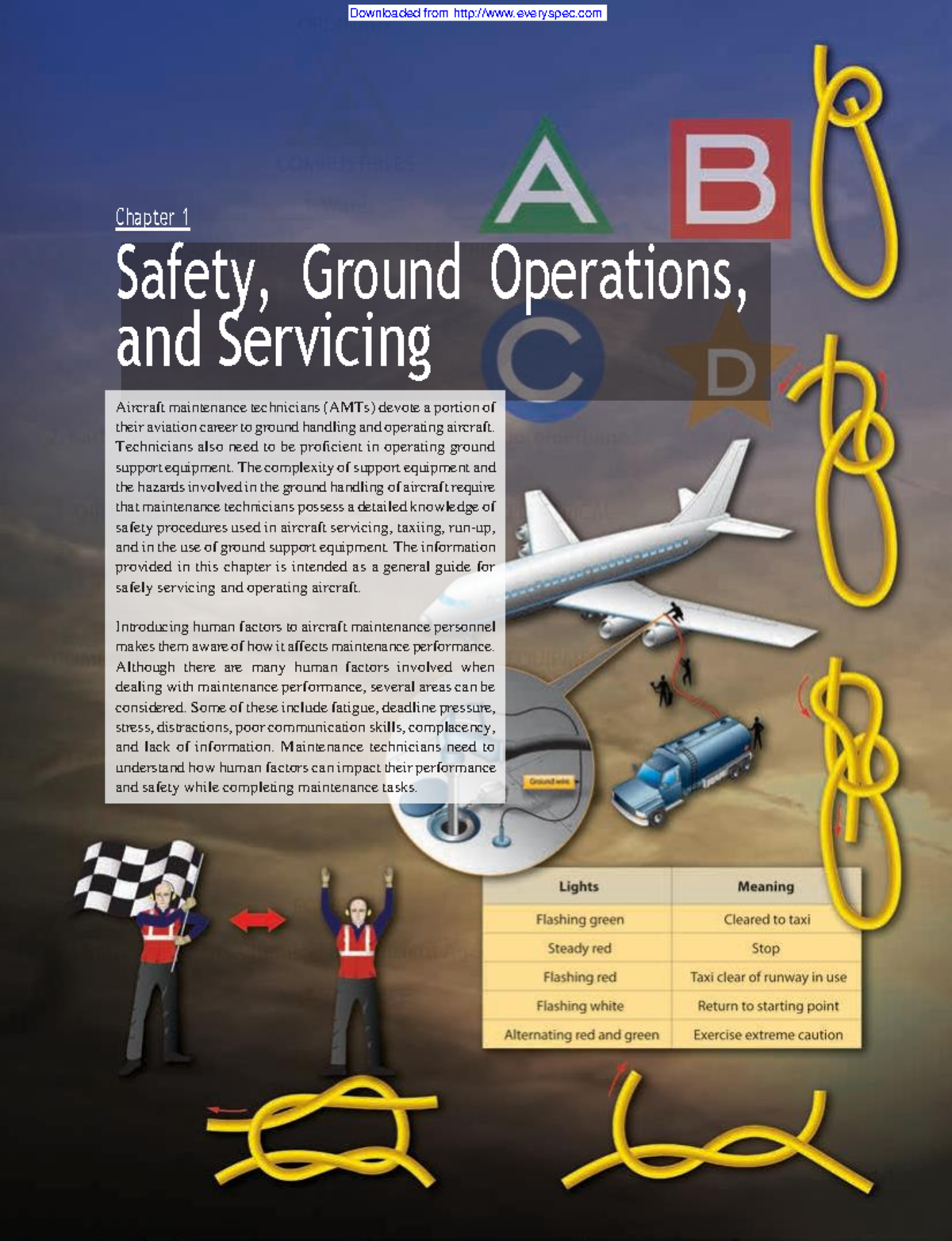 Ground operation and Servicing 1 - Chapter 1 Safety, Ground Operations ...