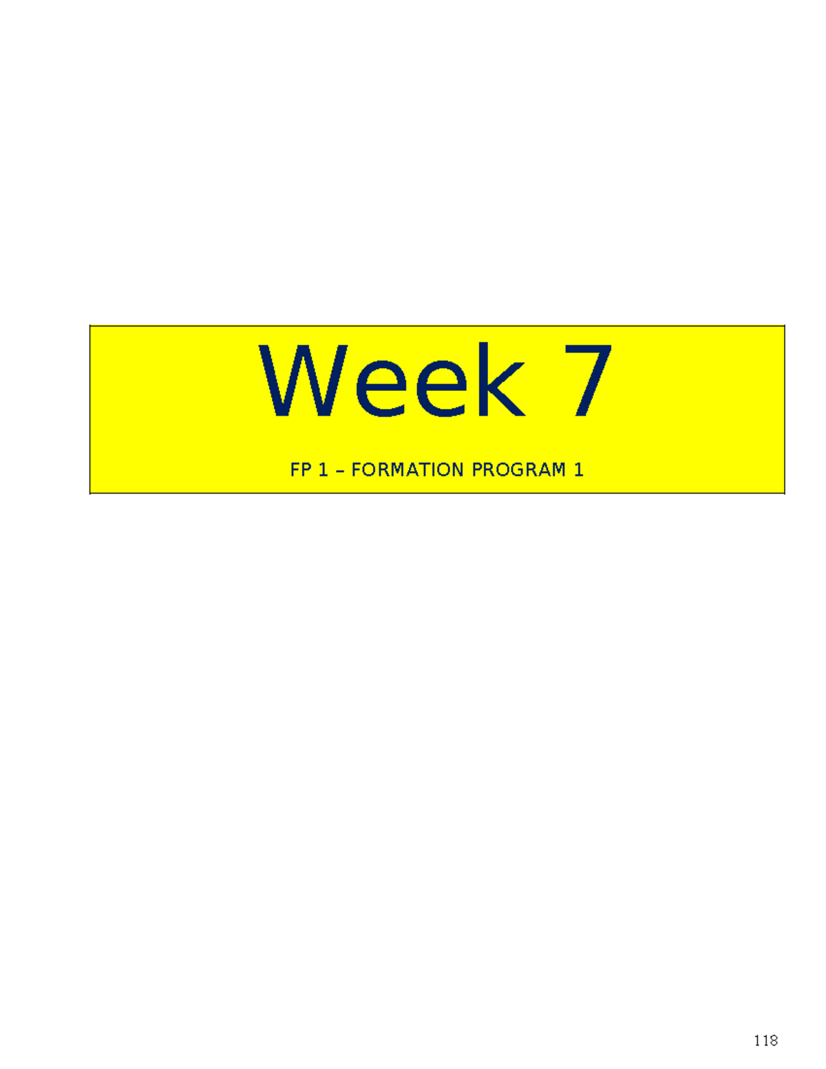 FP1 Input and Output 7 - okyy - Week FP 1 – FORMATION PROGRAM Ave Maria College COLLEGE ...