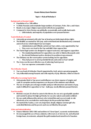 IMG 1169 - Essay plan for Cold War (Russia-based) Question. - How far ...