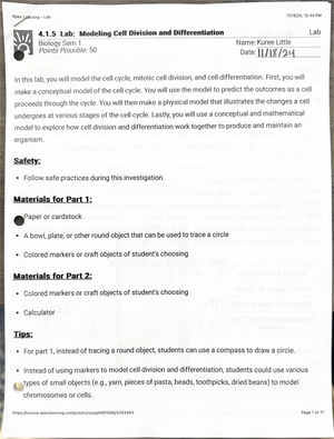 2.1.7 Lab Modeling the Carbon Cycle 2.15.56 PM - Apex Learning Lab 10:45 AM 2.1 Lab: Modeling ...