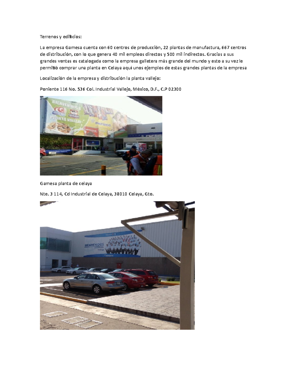 Gamesa Terrenos y edificios - Terrenos y edificios: La empresa Gamesa ...