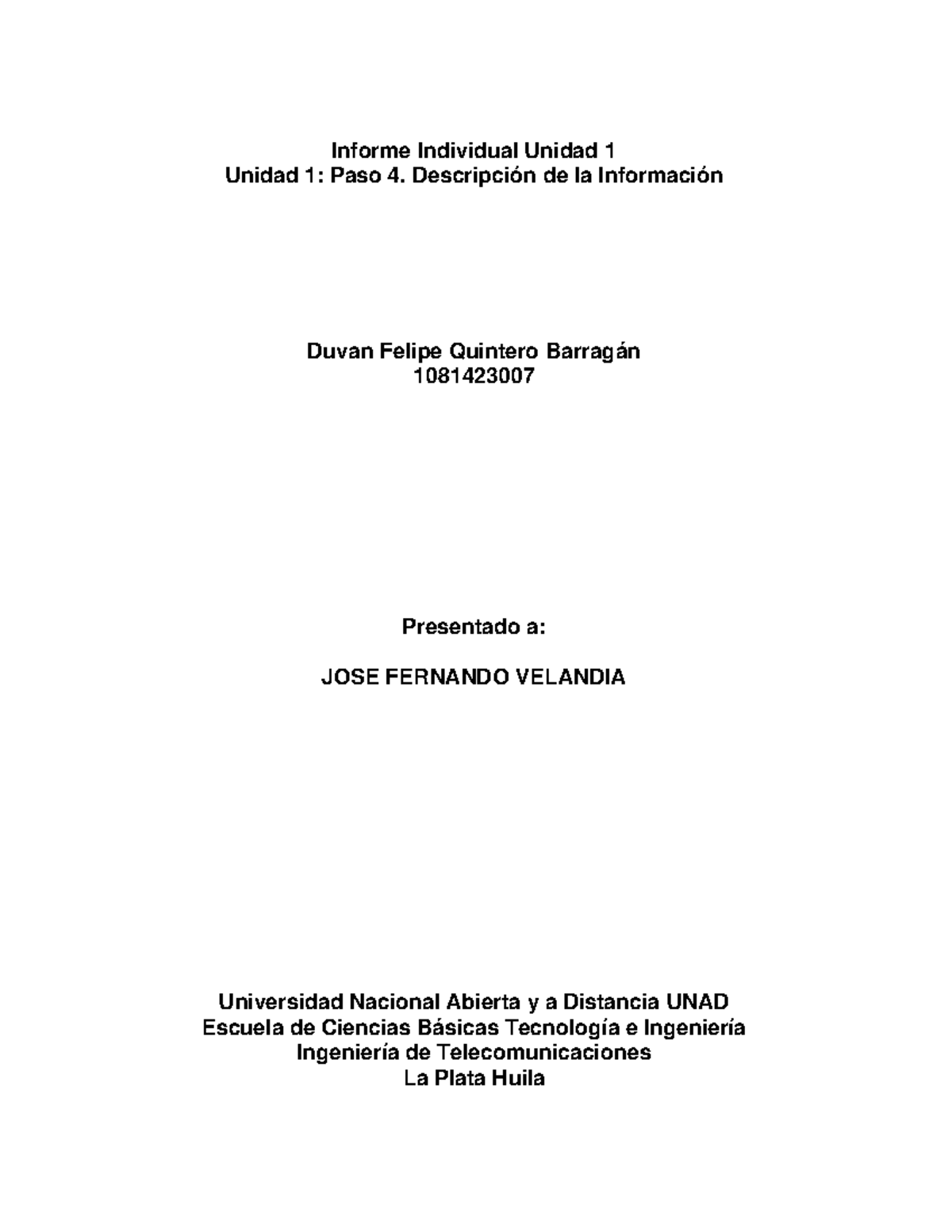 Duvan Quintero - Paso 4 - Descripcion de la informacion - Informe ...