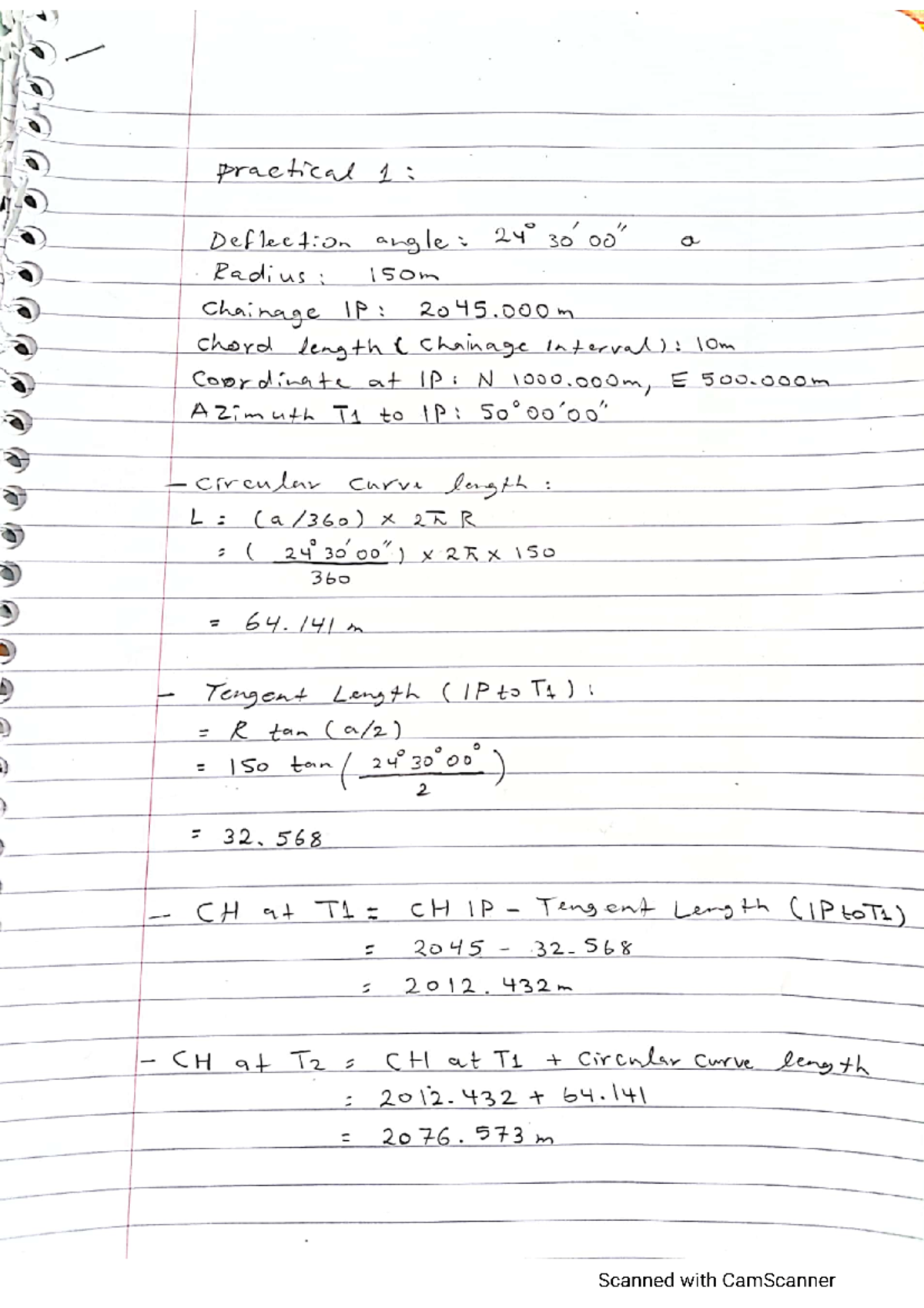 Manual caculation and Autocad - Bachelor's Degree in Mechanical ...