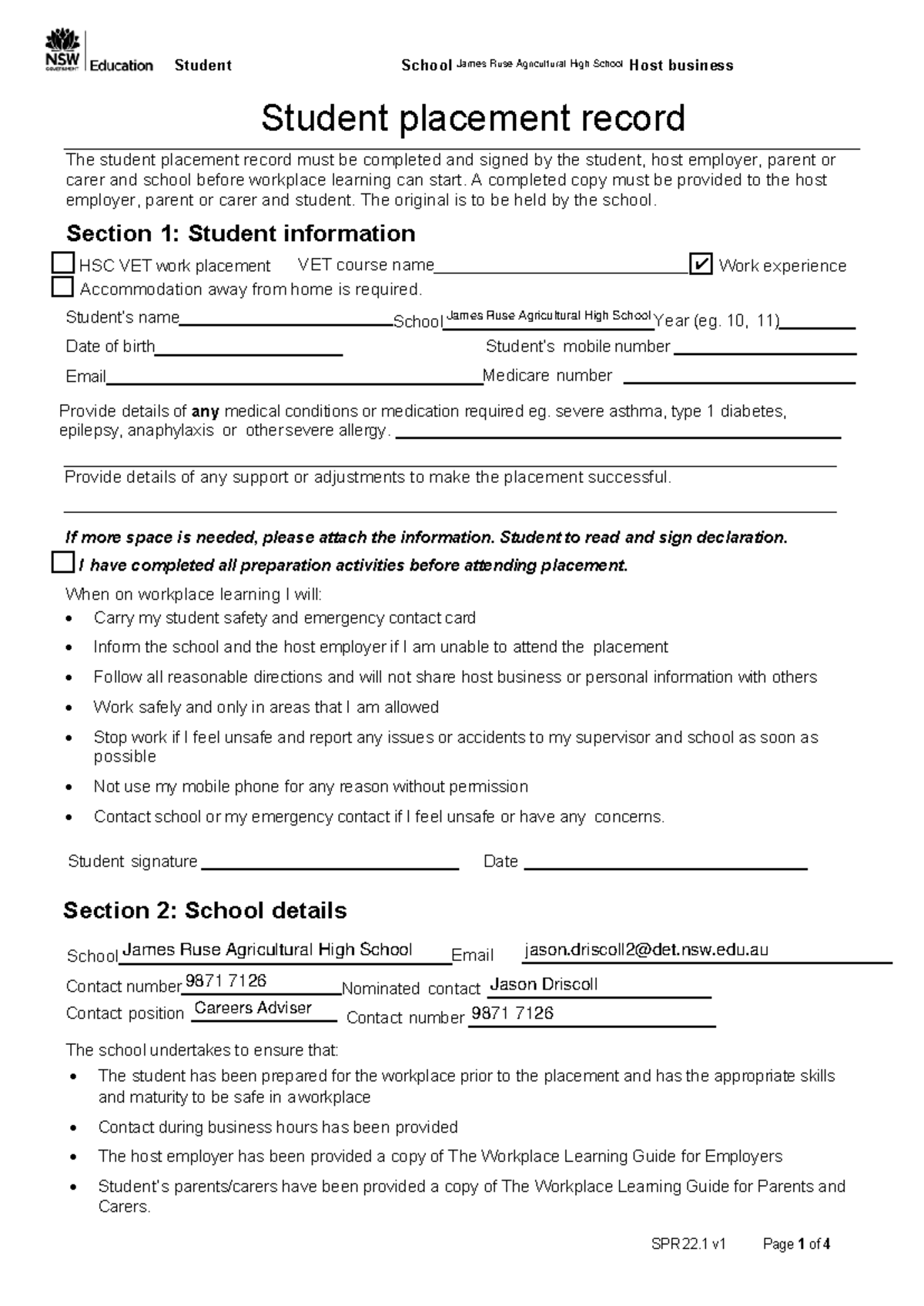 SPR-22.1 Jrahs - ds awefo hawoefh owaef huwoae fhuwoafeh awe - Student ...