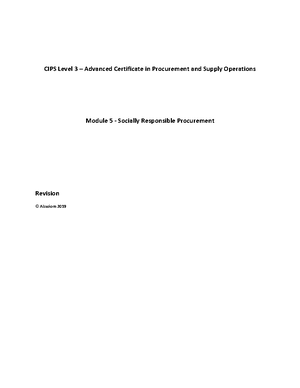 CIPS L3M1 V3 - sample material - L3M1 Sample Questions V3 Sept 2020 ...
