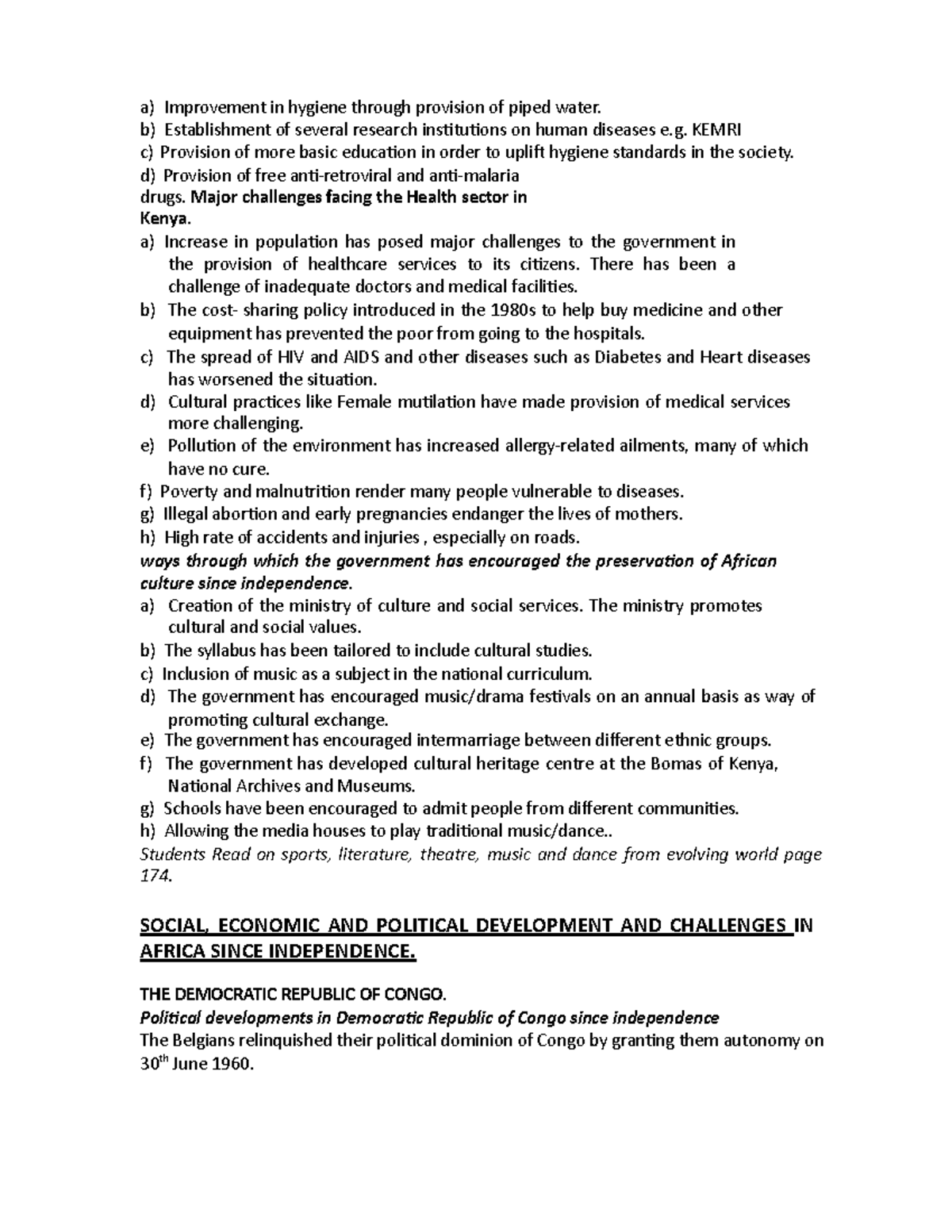 History class notes part-16 - Mississauga SS - Studocu