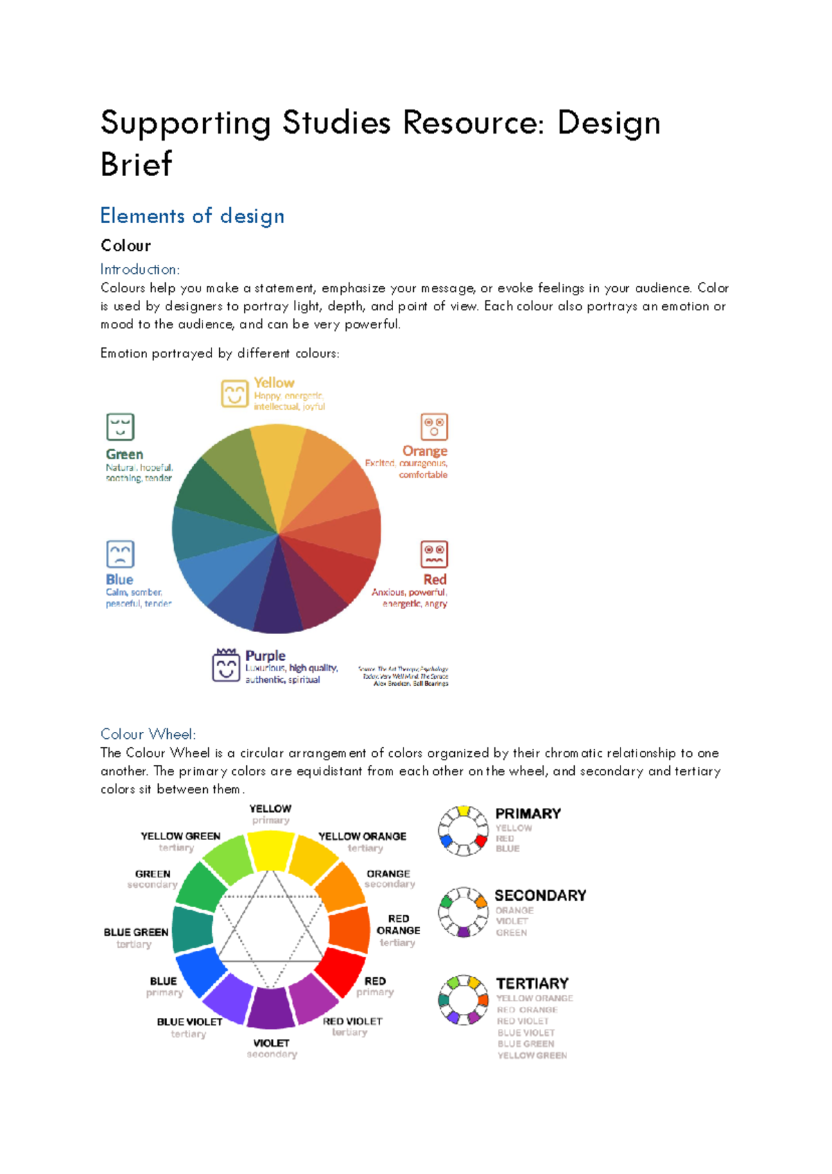 Supporting Studies Research (Colour) - Supporting Studies Resource ...