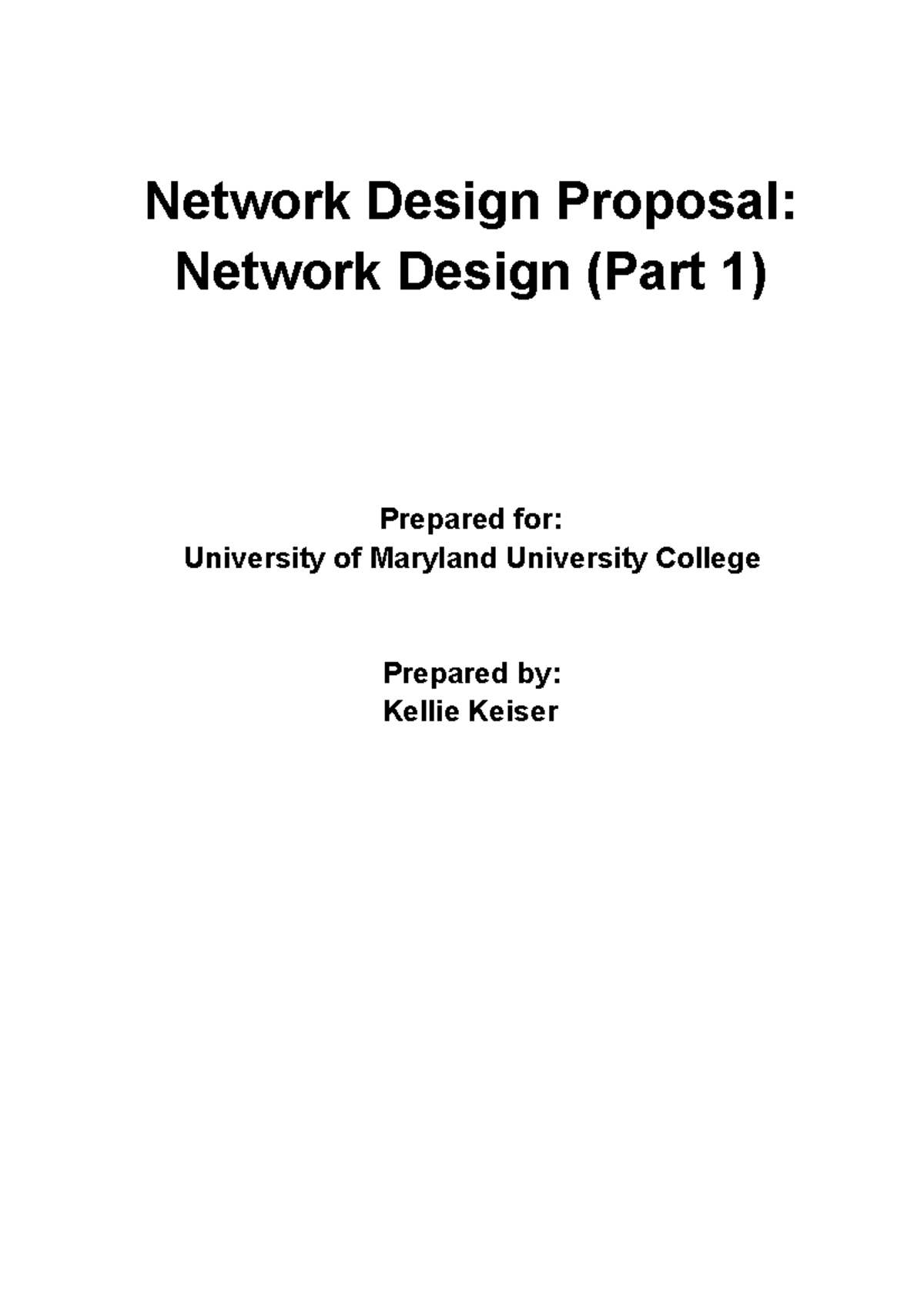 Network-design-proposal-part-1 compress - Network Design Proposal: Network Design (Part 1 ...