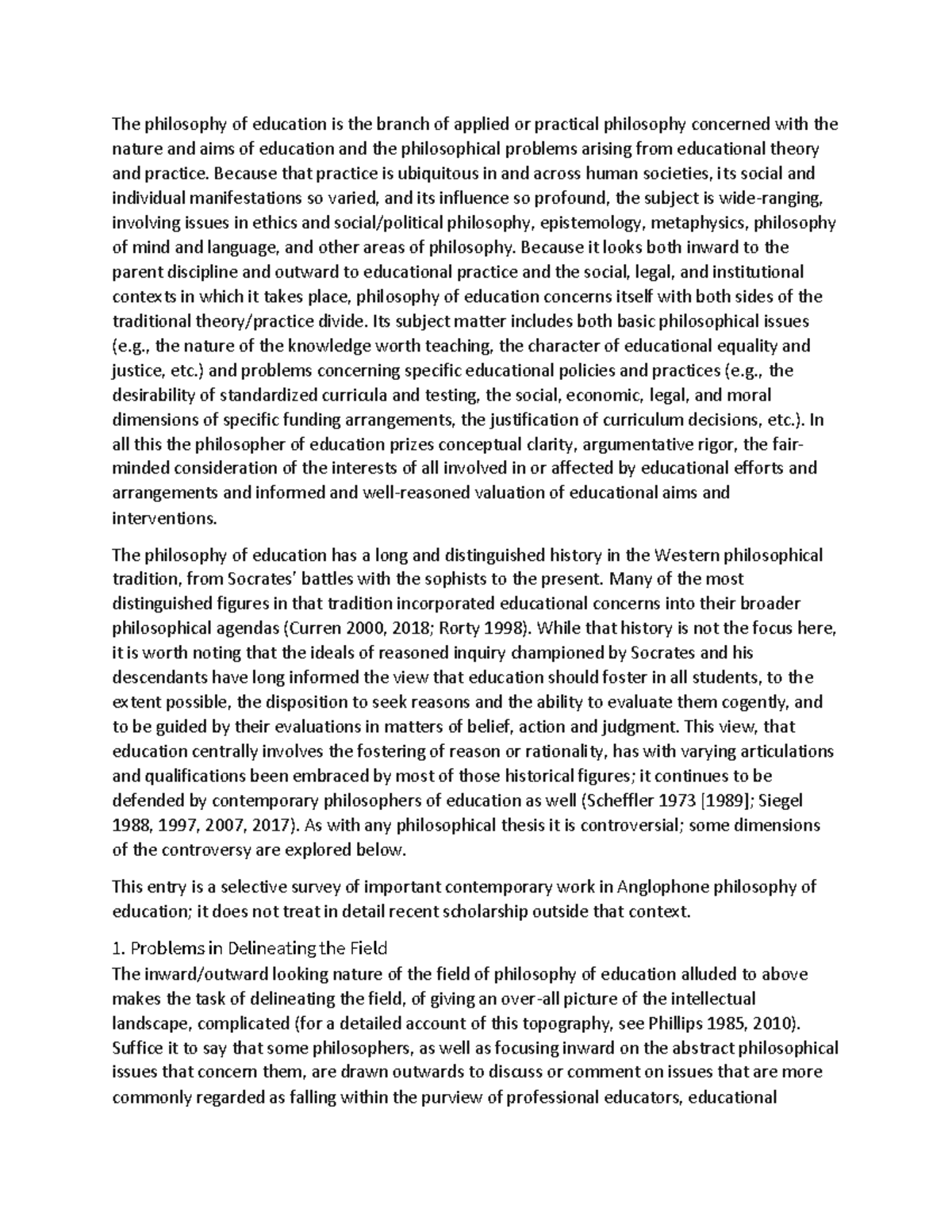 Relationship between Philosophy and education pt - The philosophy of ...