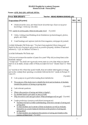 Sustainable Development Goals - English for research - USIM - Studocu