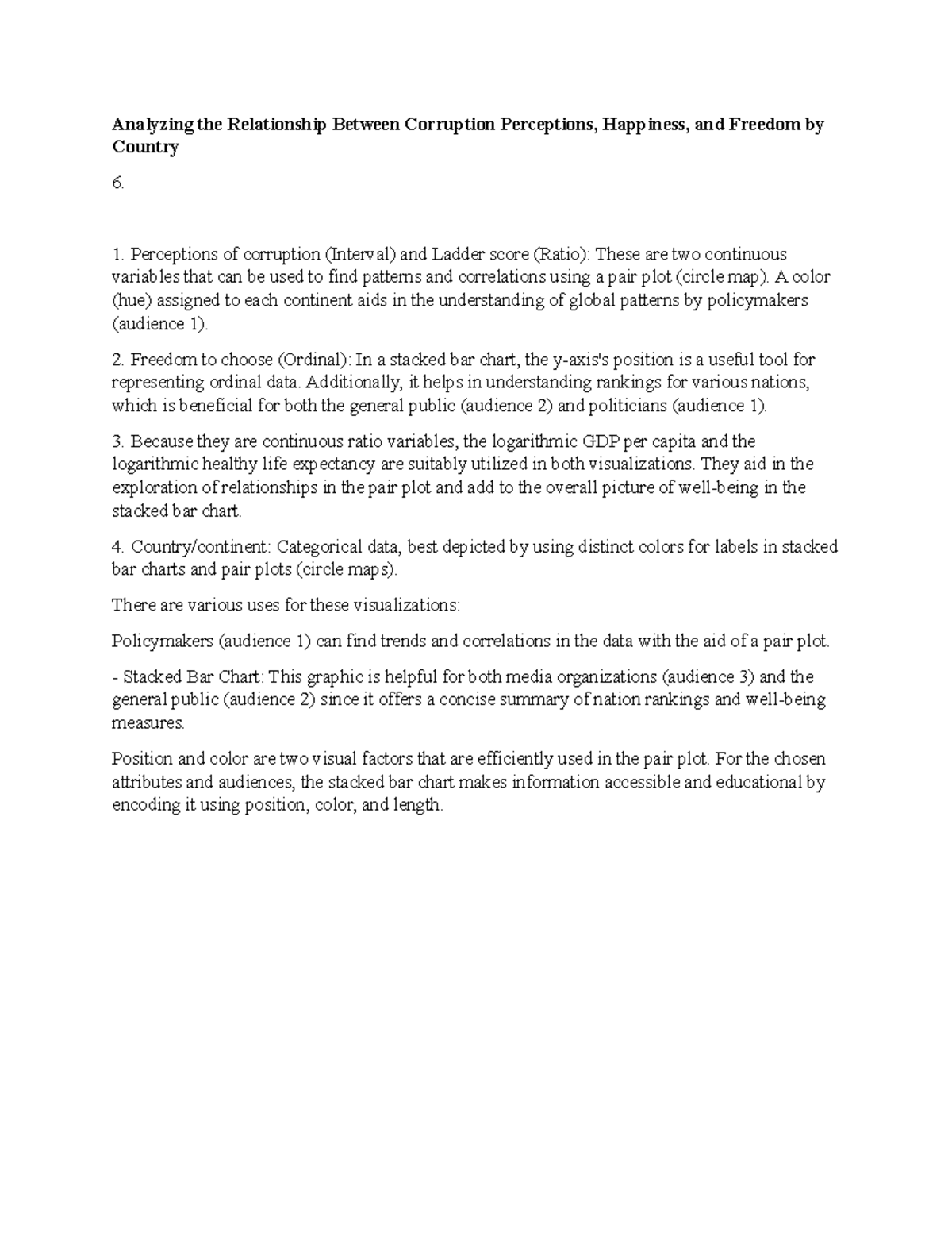 Analyzing the Rel - Sample of worked practice problem relating to ...