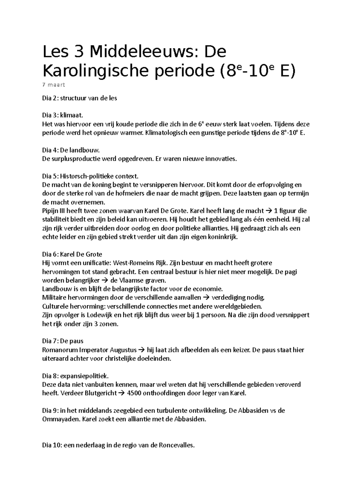 Les 3 Middeleeuws - Les 3 van Prof. De Clercq - Les 3 Middeleeuws: De ...