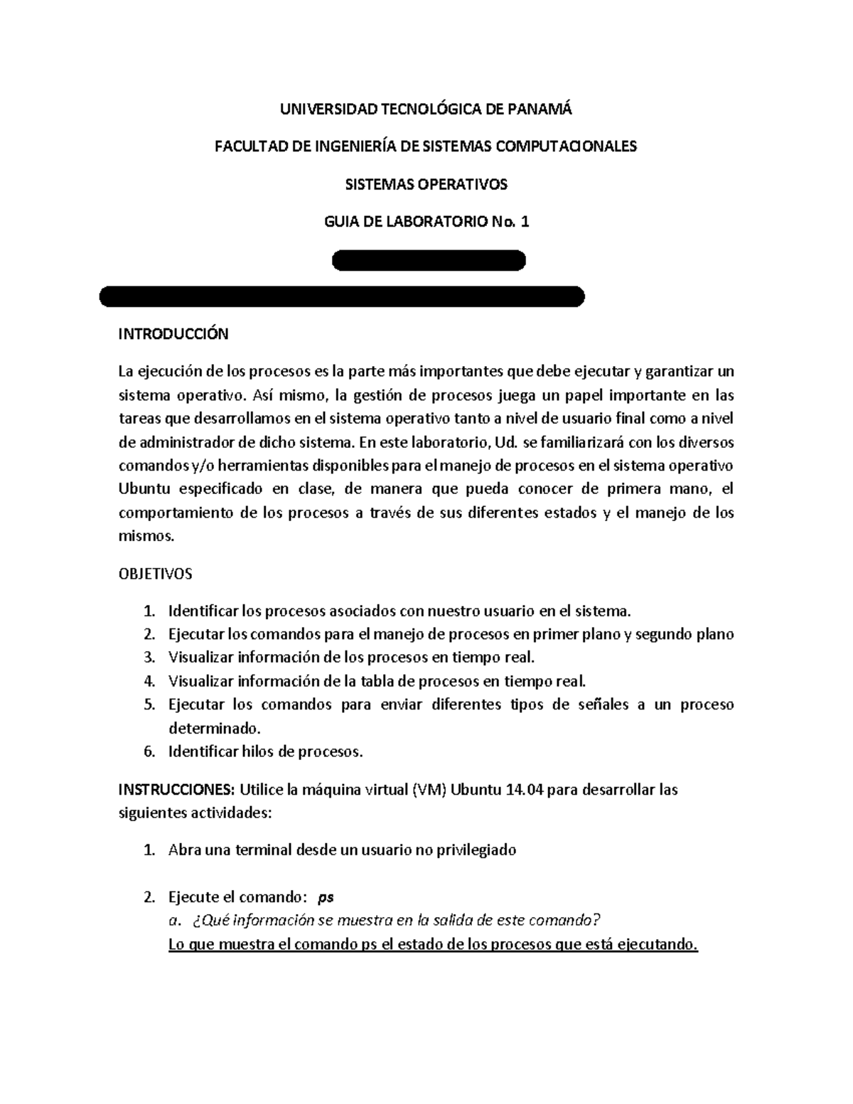 Lab1 - maquina virtual ubuntu - Warning: TT: undefined function: 32 Warning: TT: undefined ...