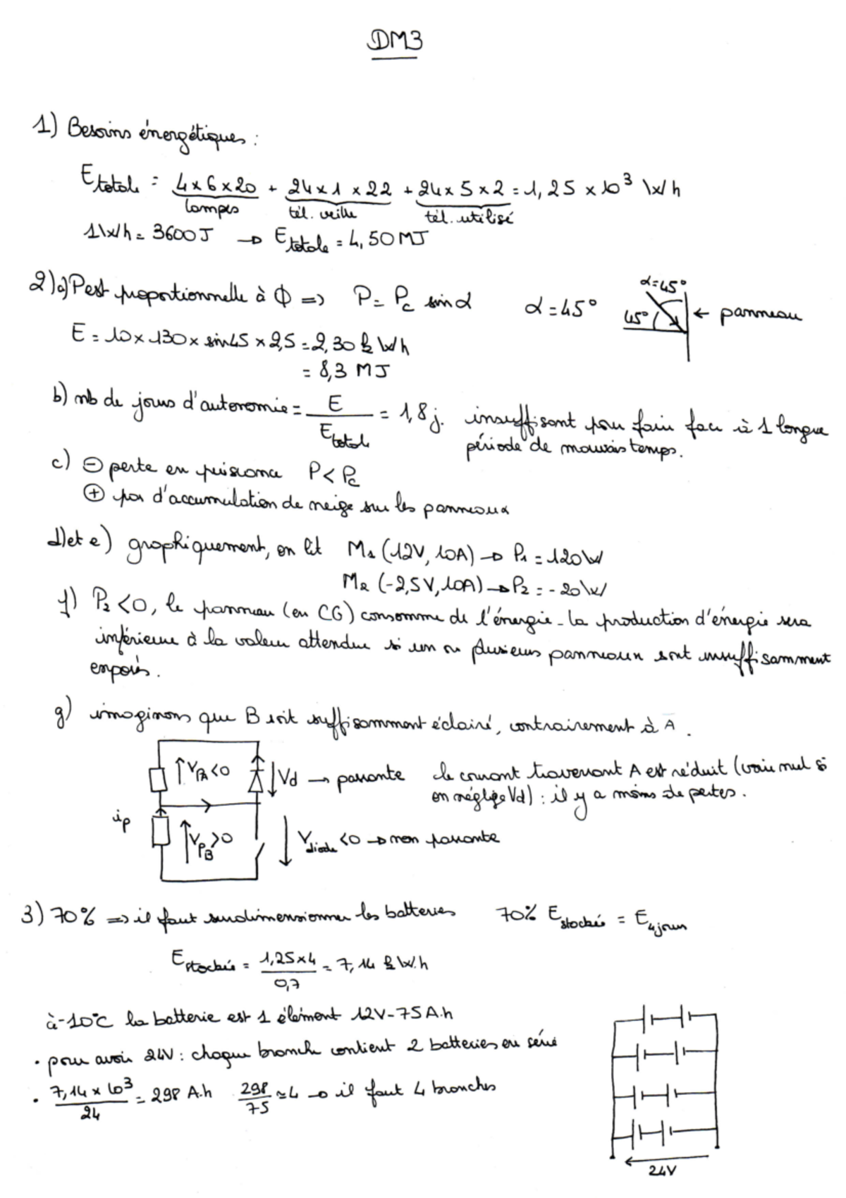 3 electrocinetique regime continu regime transitoire corrige - Physique ...