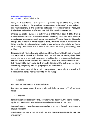 Enn1504 portfolio exam - ENN1504 - Unisa - Studocu