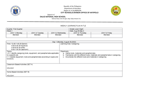 English 9 Q3 Module 1, eval Es - for Learners English 9 Third Quarter ...