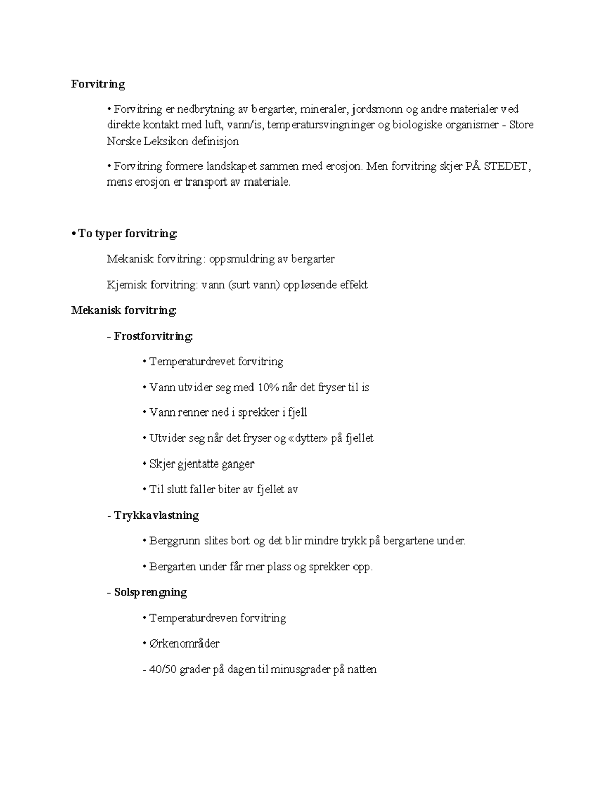 Mineraler Og Bergarter Diagram