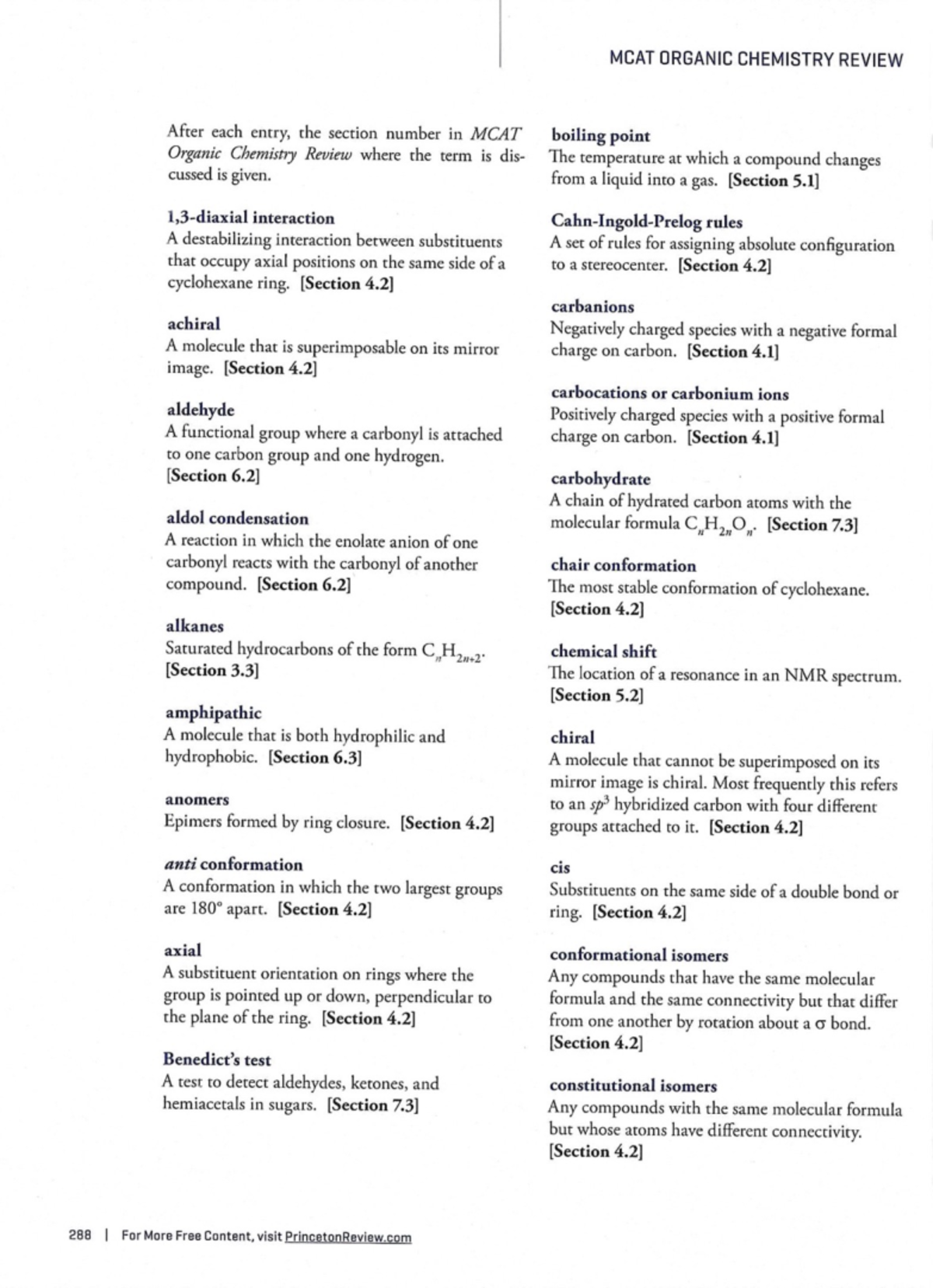 Organic Chemistry - all words need to know - CHEM2210000A - Studocu