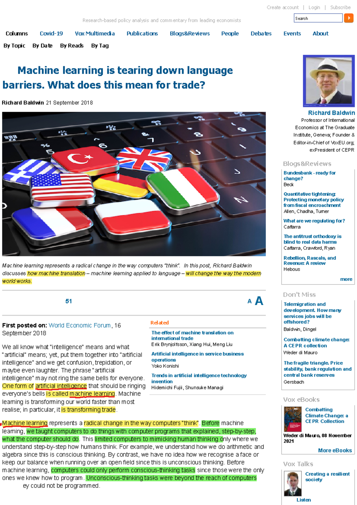 Machine learning is tearing down language barriers. What does this mean ...