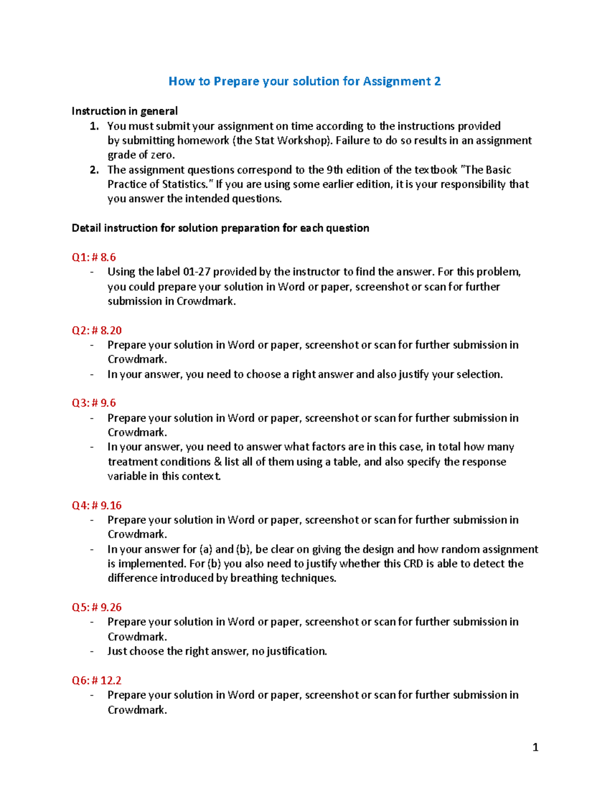 How To Prepare Solutions For A 2 - 1 How to Prepare your solution for ...