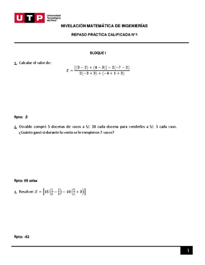 Principios de algoritmos Semana 07 - Separata de trabajo 05 – Estructura condicional doble ...