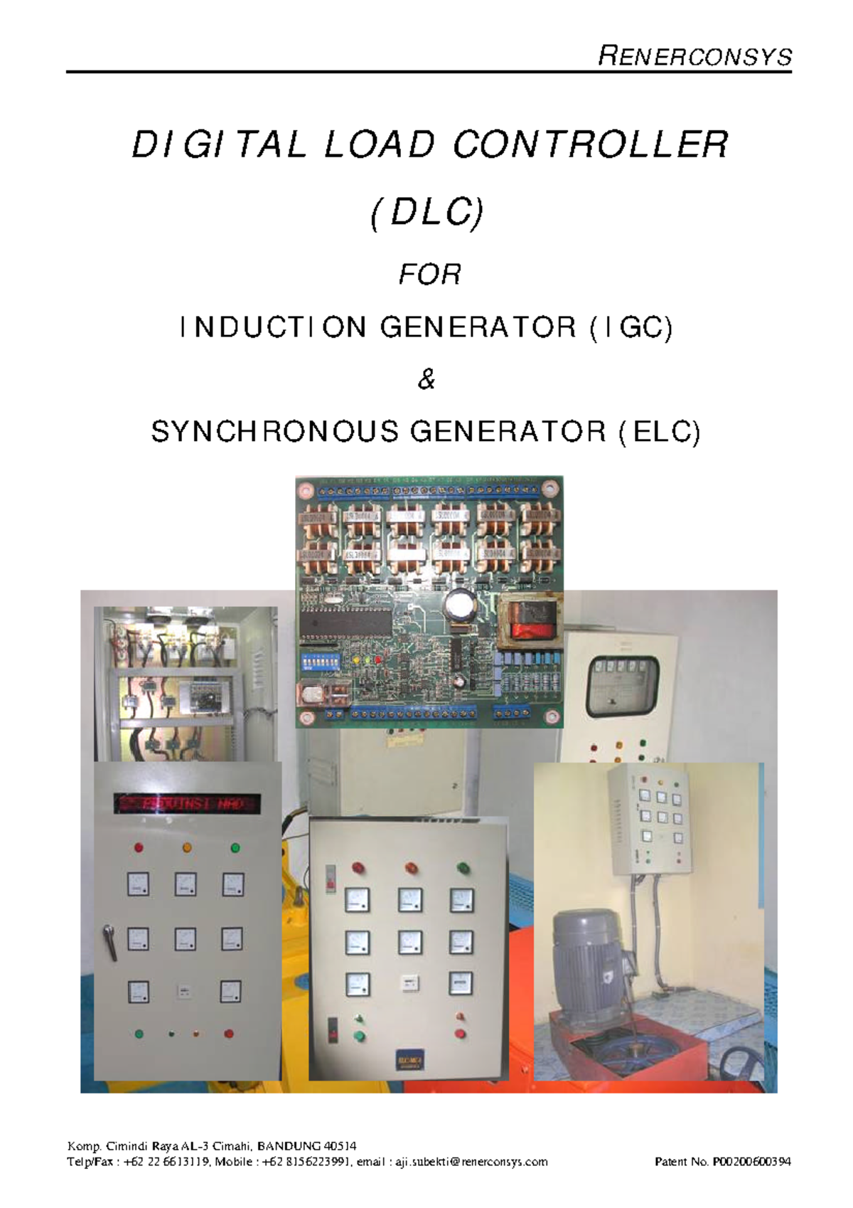 DLC Brosure eng 08 - Digital Load Controller - DIGITAL LOAD CONTROLLER ...
