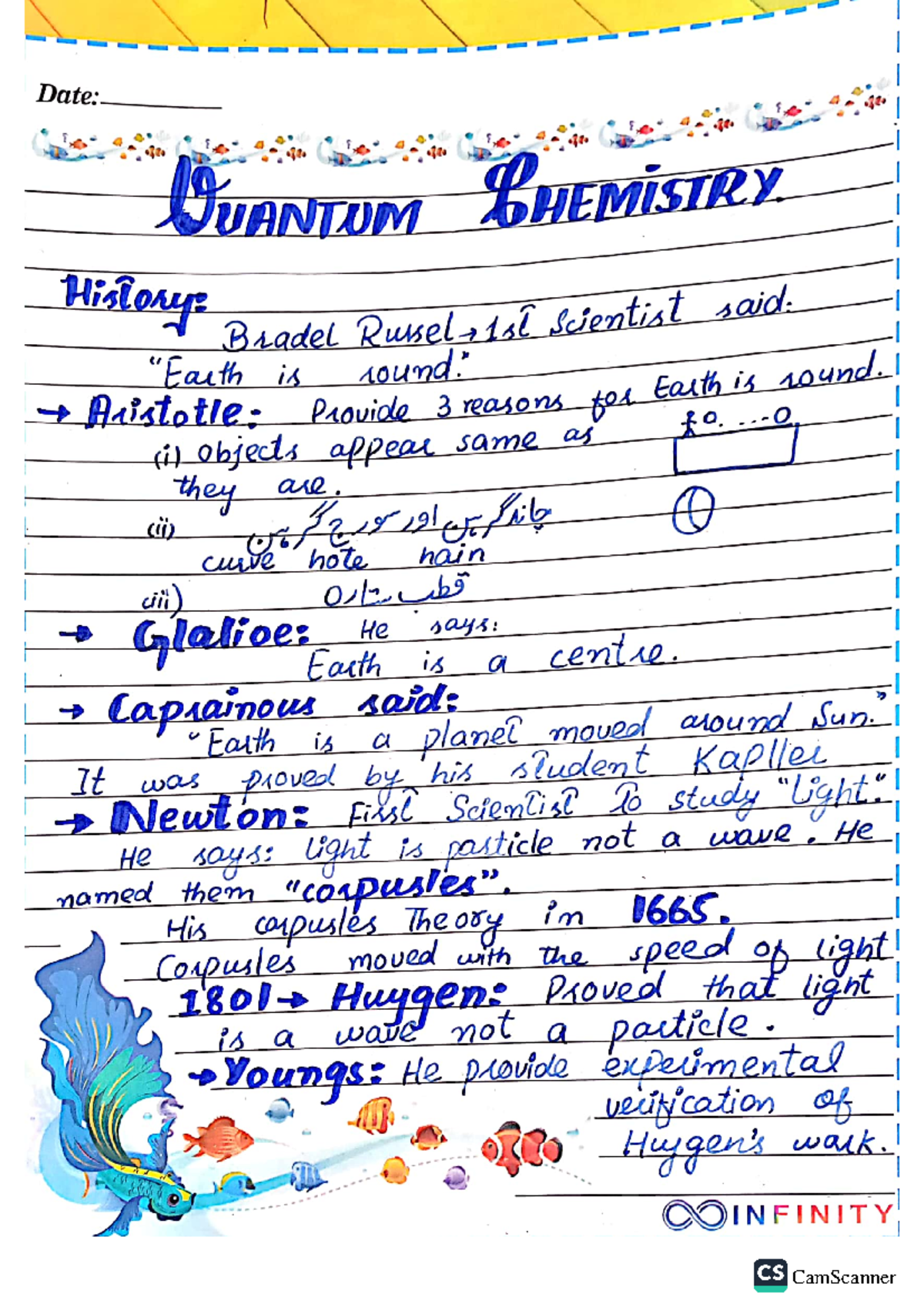 Quantum - BS chemistry - Studocu