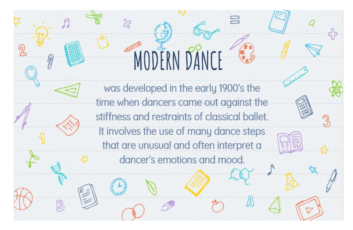 Modern and Contemporary Arts - Physical and Health - Studocu