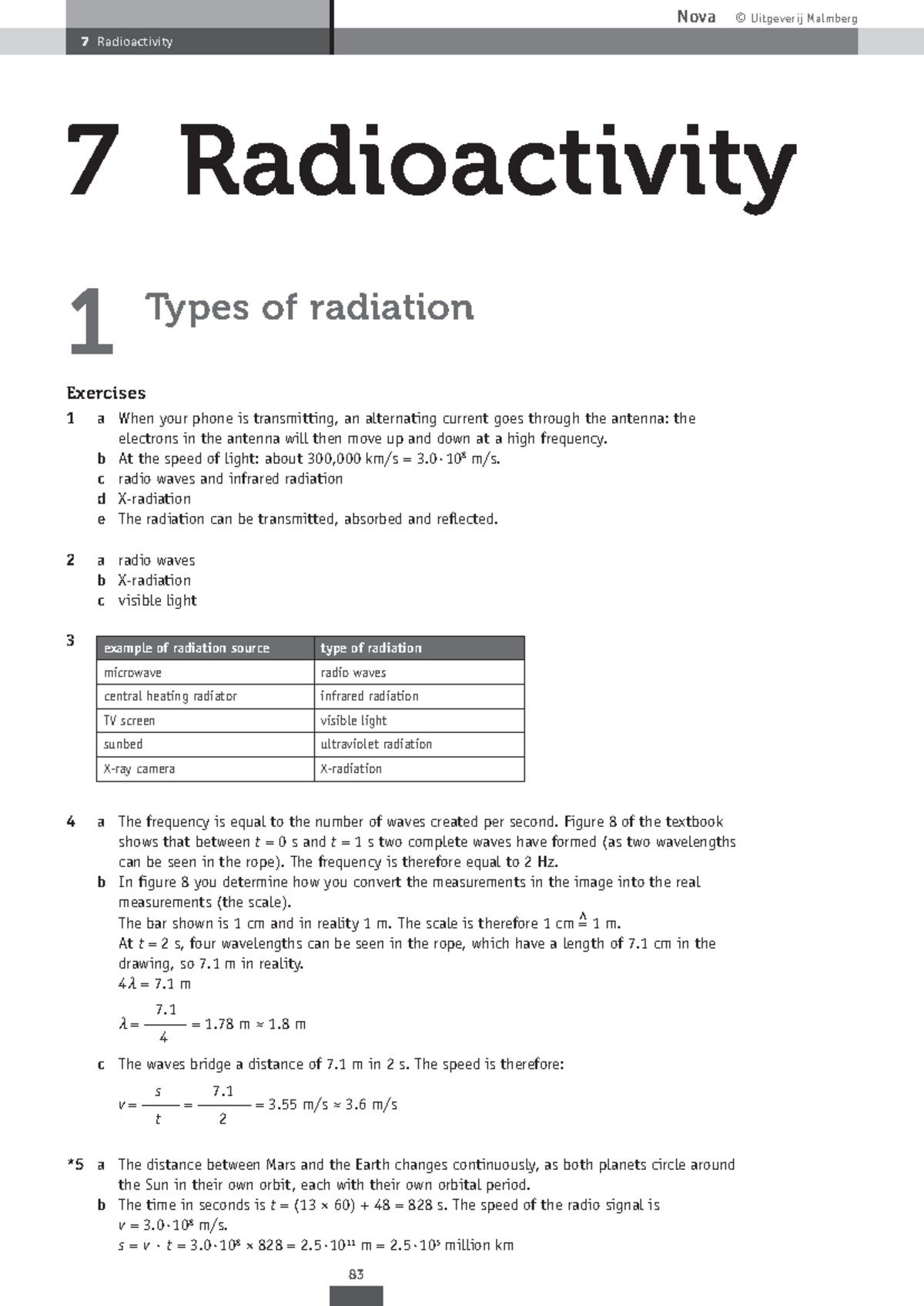 Radioactivity - antwoorden nova phy havo leerjaar 3 - 7 Radioactivity 7 ...